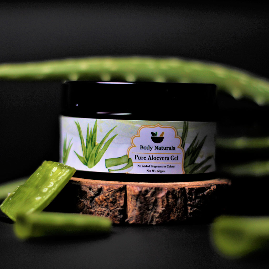 PURE ALOE VERA GEL 50 GMS - Body Naturals